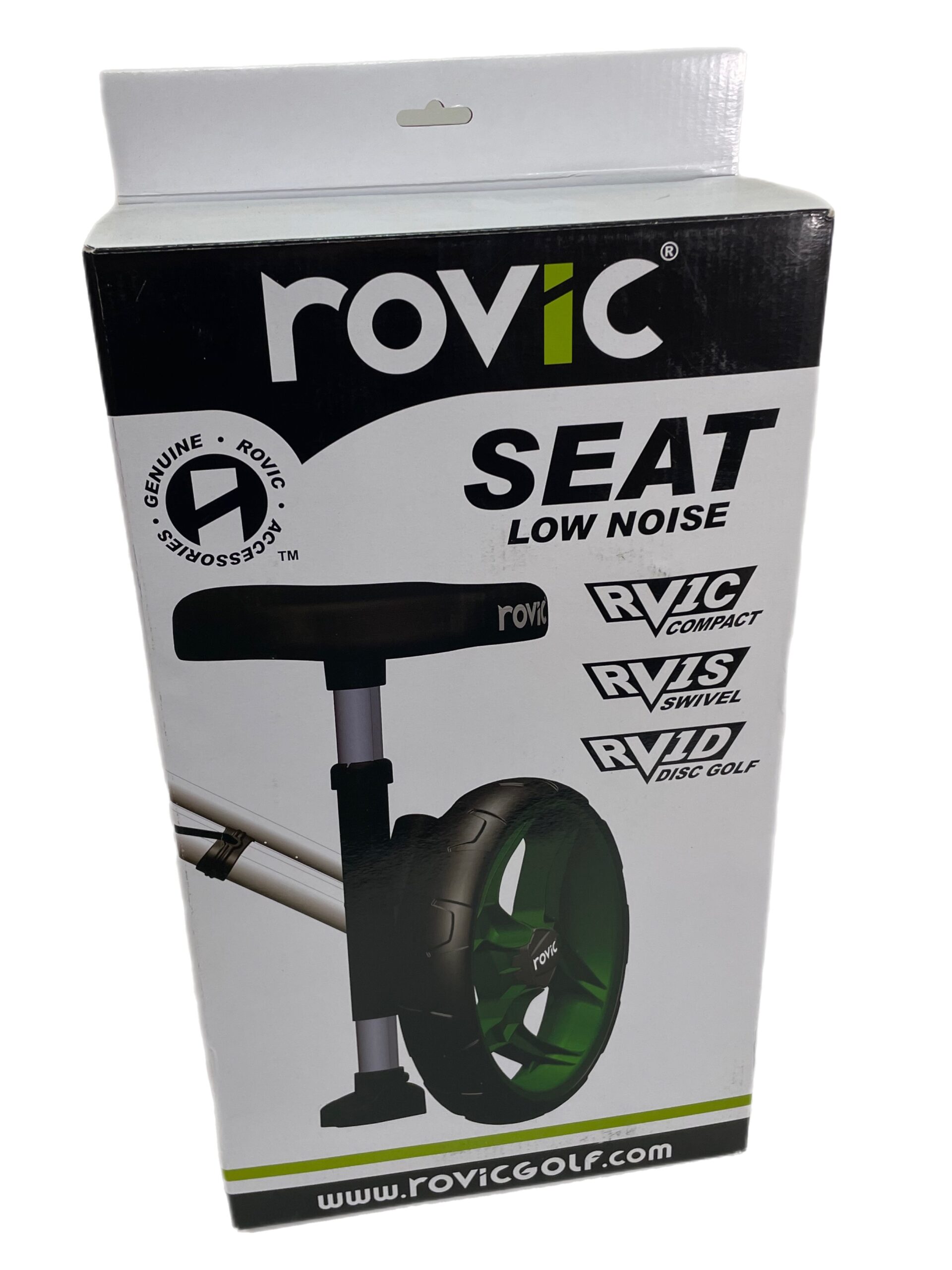 Rovic RV1C/RV1S Seat – Black – Golf Exchange South Nowra