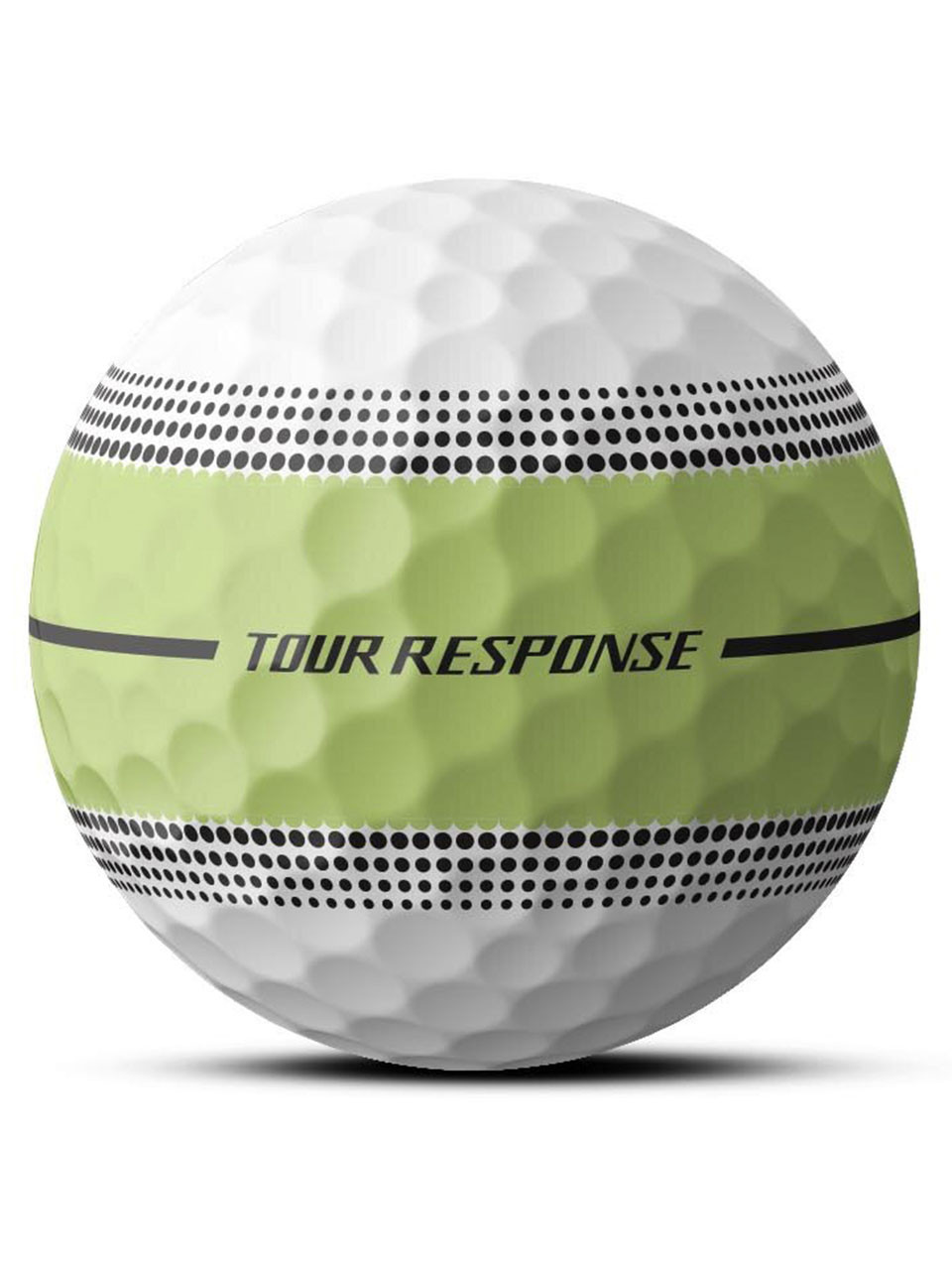 TaylorMade (2025) Tour Response Stripe Neon Yellow Golf Balls – Golf ...